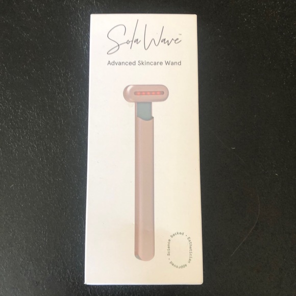 sola wave | Skincare | Nib Sola Wave Microcurrent Wand Rose Gold | Poshmark